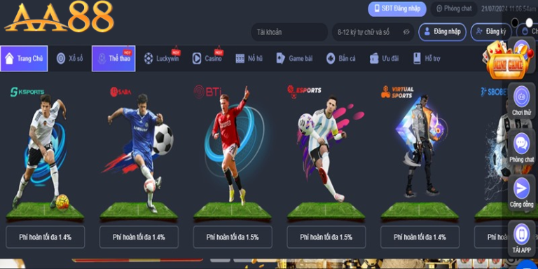 aa88 - Cổng Giải Trí Trực Tuyến Hàng Đầu Không Thể Bỏ Qua